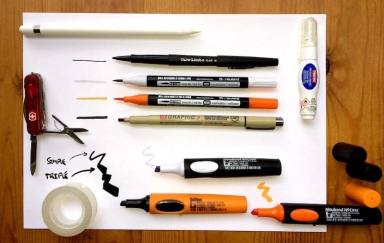 Facilitation Graphique, Sketchnoting : Quels feutres / matériel ...